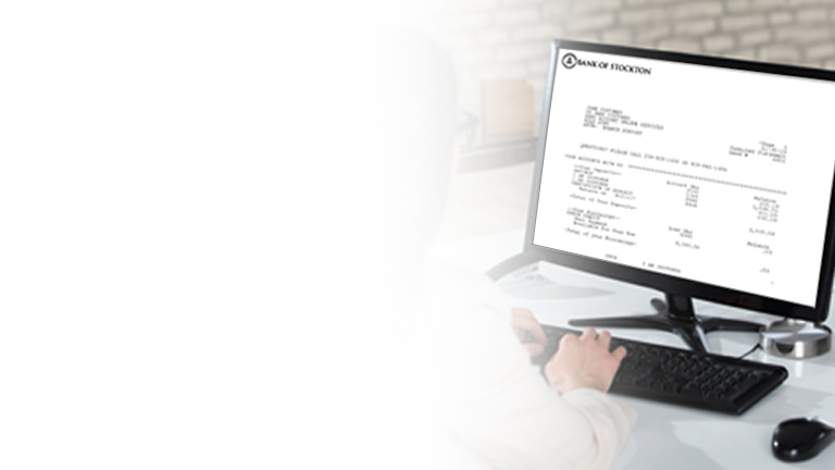 Electronic Statements | Bank of Stockton